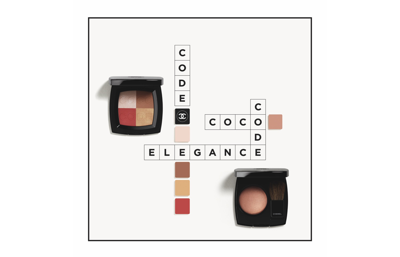 Simona Antonović • CHANEL COCO CODES - SPRING / SUMMER 2017 MAKE-UP COLLECTION